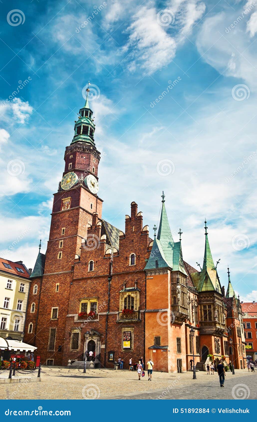 The Ancient Town Hall in Wroclaw, Stock Photo - Image of outdoor, city ...