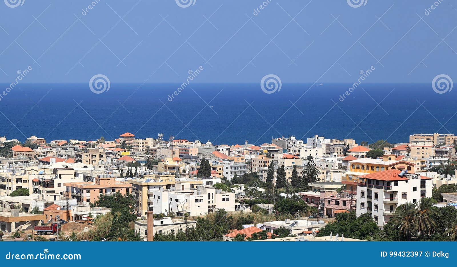 Batroun, Lebanon stock image. Image of summer, houses - 99432397