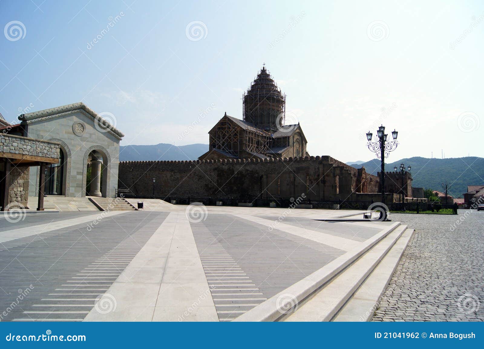 Ancient town Mtskheta stock photo. Image of christ, historic - 21041962