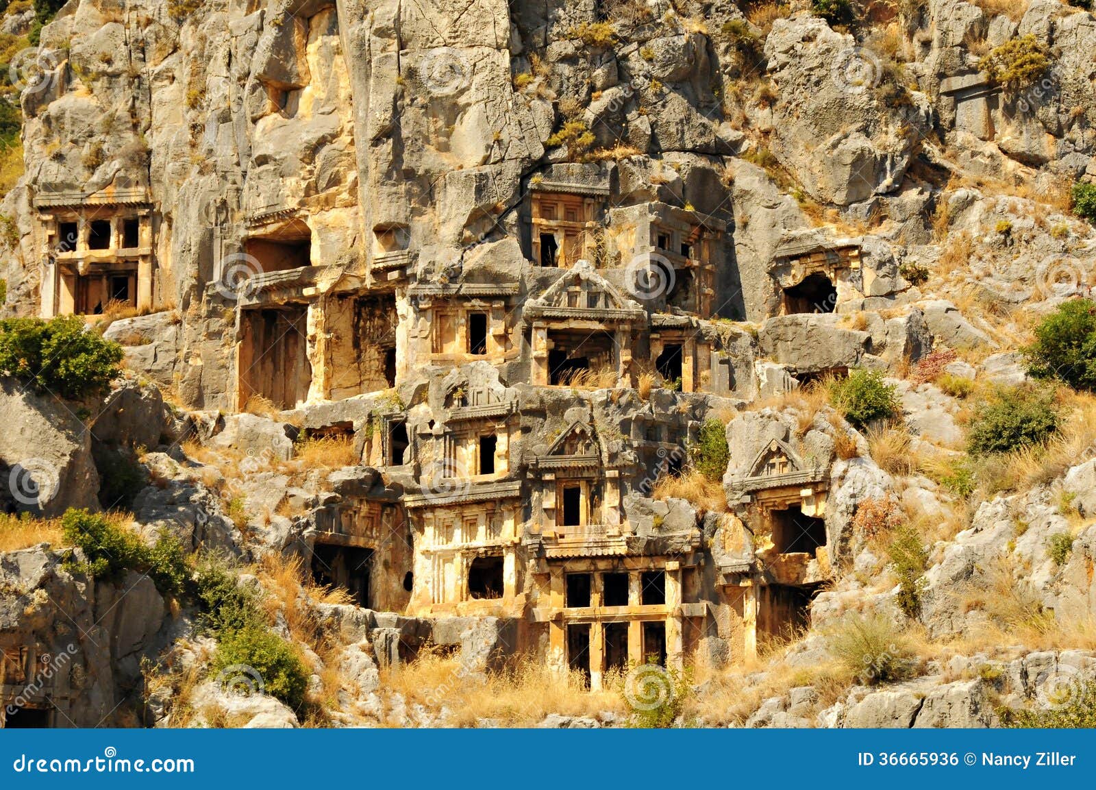 Ancient Town In Myra, Turkey Stock Photography | CartoonDealer.com ...