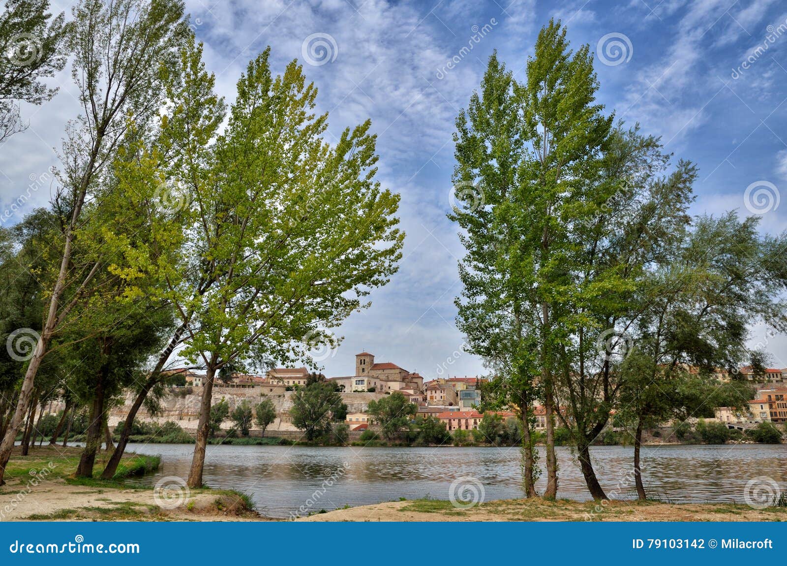 Ancient Town of Zamora, Spain Stock Photo - Image of medieval ...