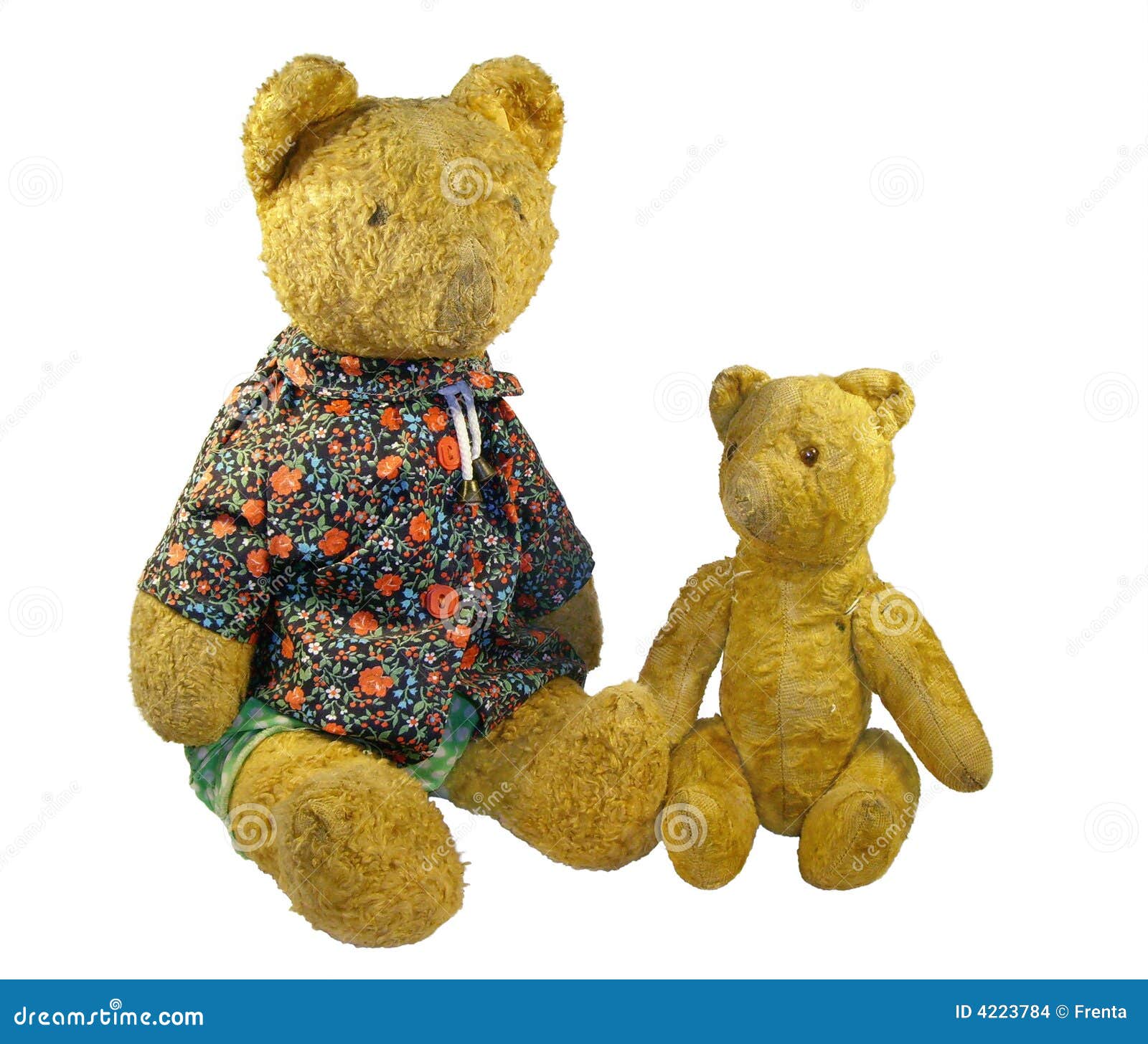 Ancient Toys - Plush a Bears Stock Photo - Image of object, rustic: 4223784