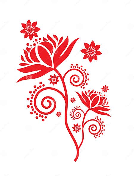 Ancient Traditional Paper Cut Pattern Stock Vector - Illustration of ...