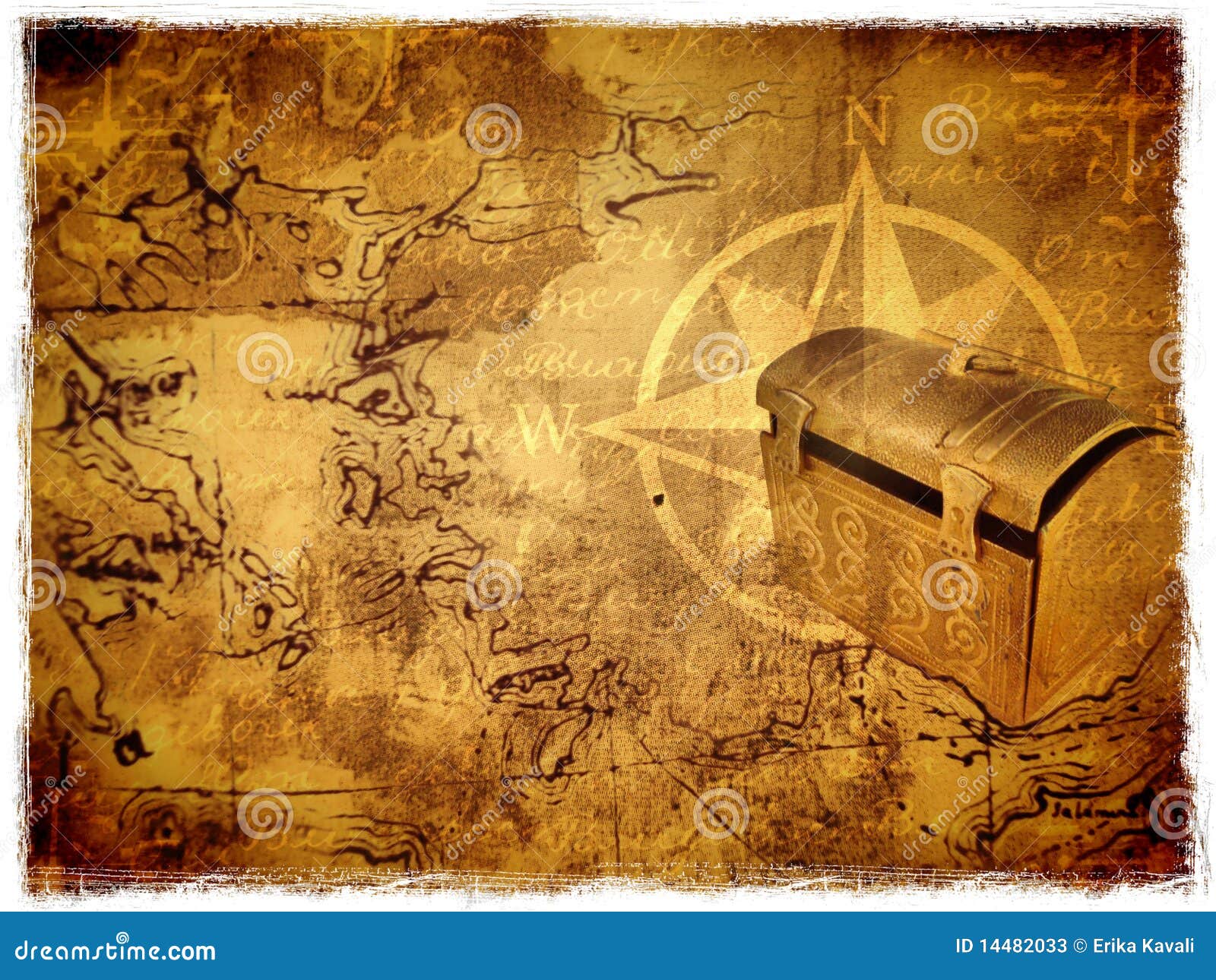 Ancient Treasure Map Stock Image | CartoonDealer.com #14482033 Ancient Treasure Map Stock Image | CartoonDealer.com #14482033