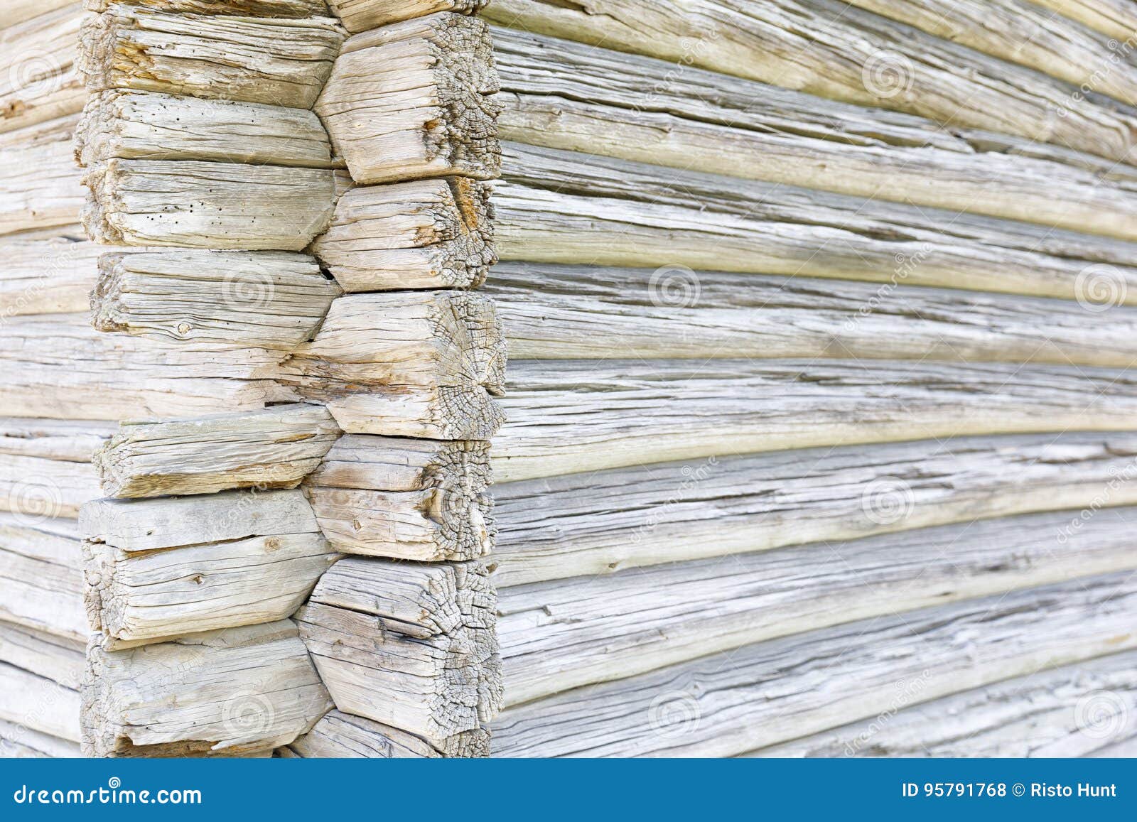 Ancient Tree Beam Wall Closeup Stock Photo - Image of construction ...