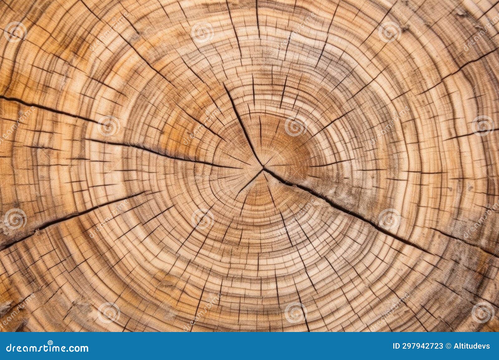 Ancient Tree Stump Texture with Age Rings Stock Image - Image of stump ...