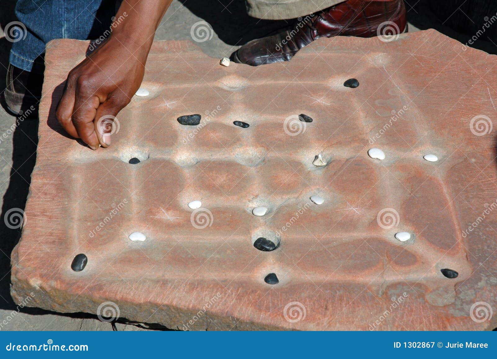 Ancient Tribal Game. stock image. Image of basotho, play - 1302867