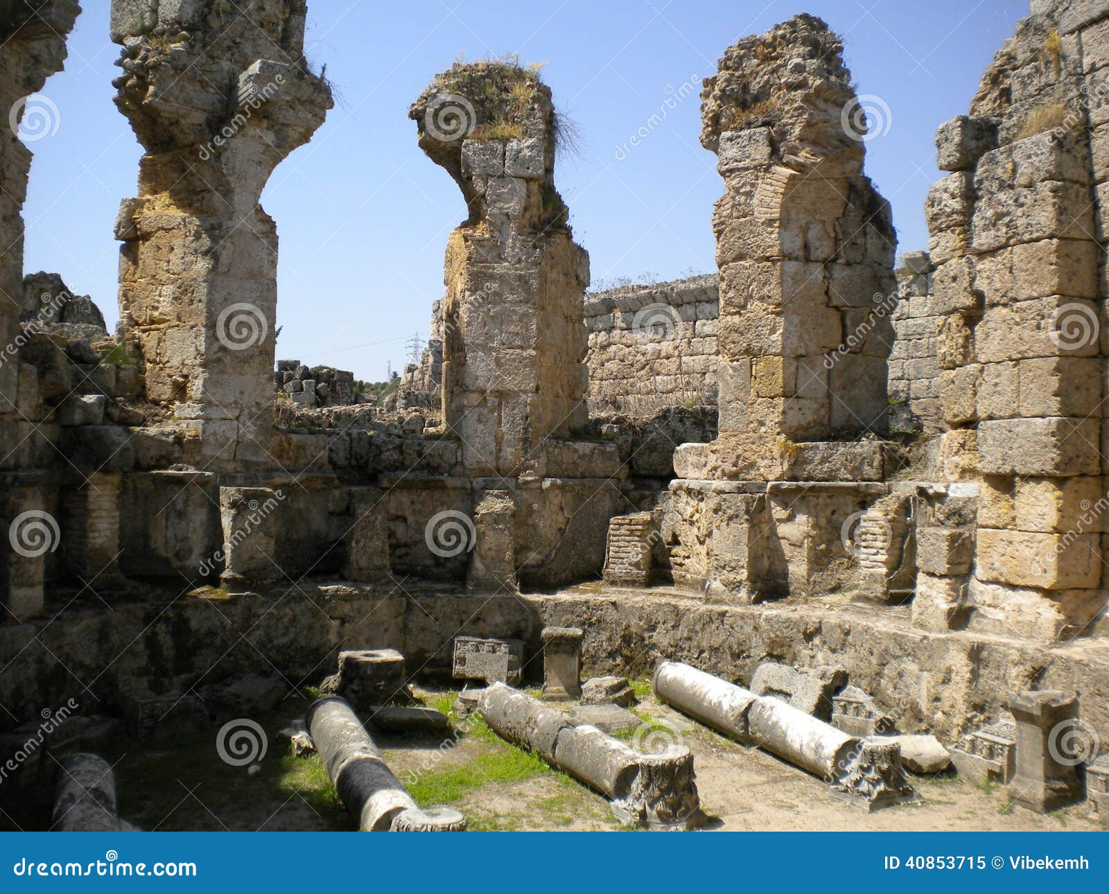 Ancient Turkey stock image. Image of stone, ancient, lights - 40853715