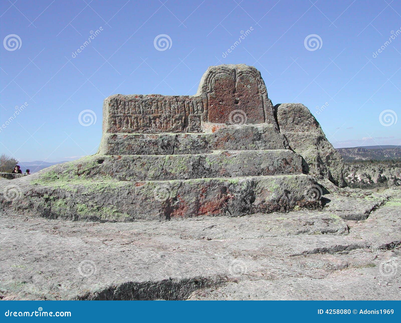 Ancient Turkish altar stock photo. Image of pagan, landmark - 4258080
