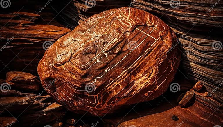 Ancient Turtle Shell, Nature Beautiful Design Generated by AI Stock ...