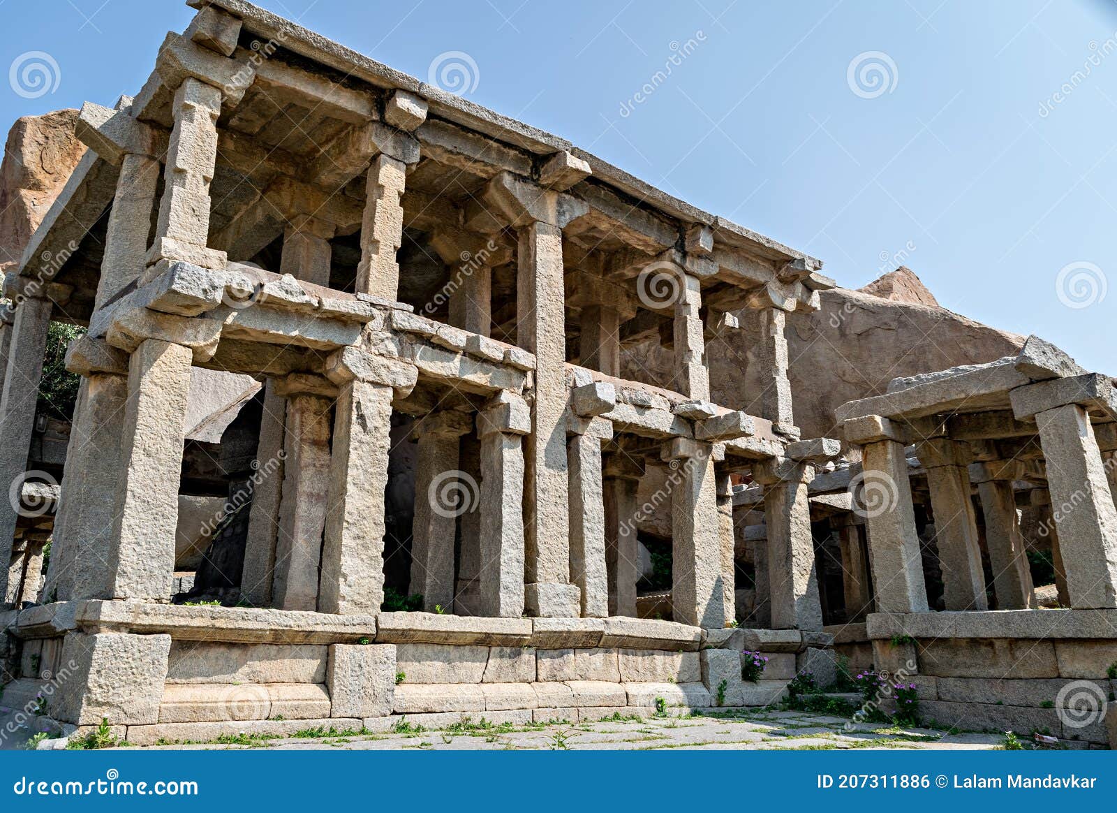 Huge Monolithic Rock Formation Royalty-Free Stock Photo | CartoonDealer ...