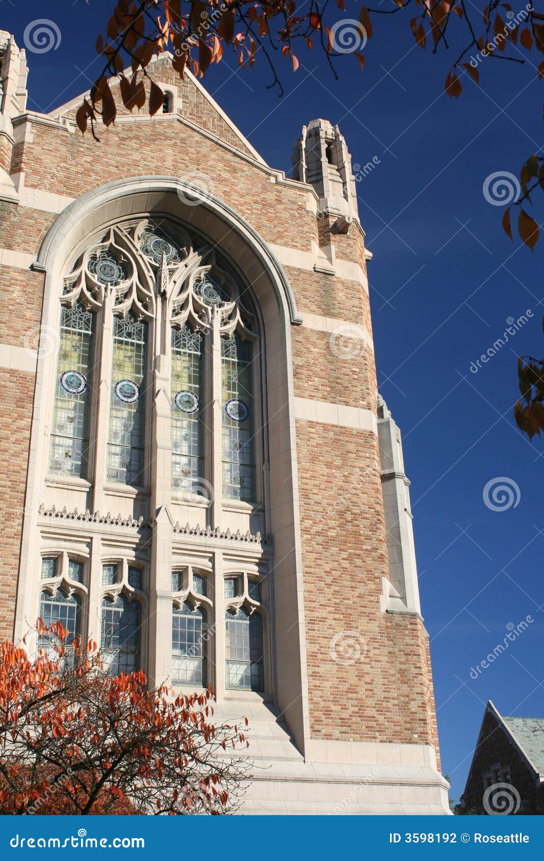Ancient University Building Stock Photo - Image of blue, campus: 3598192