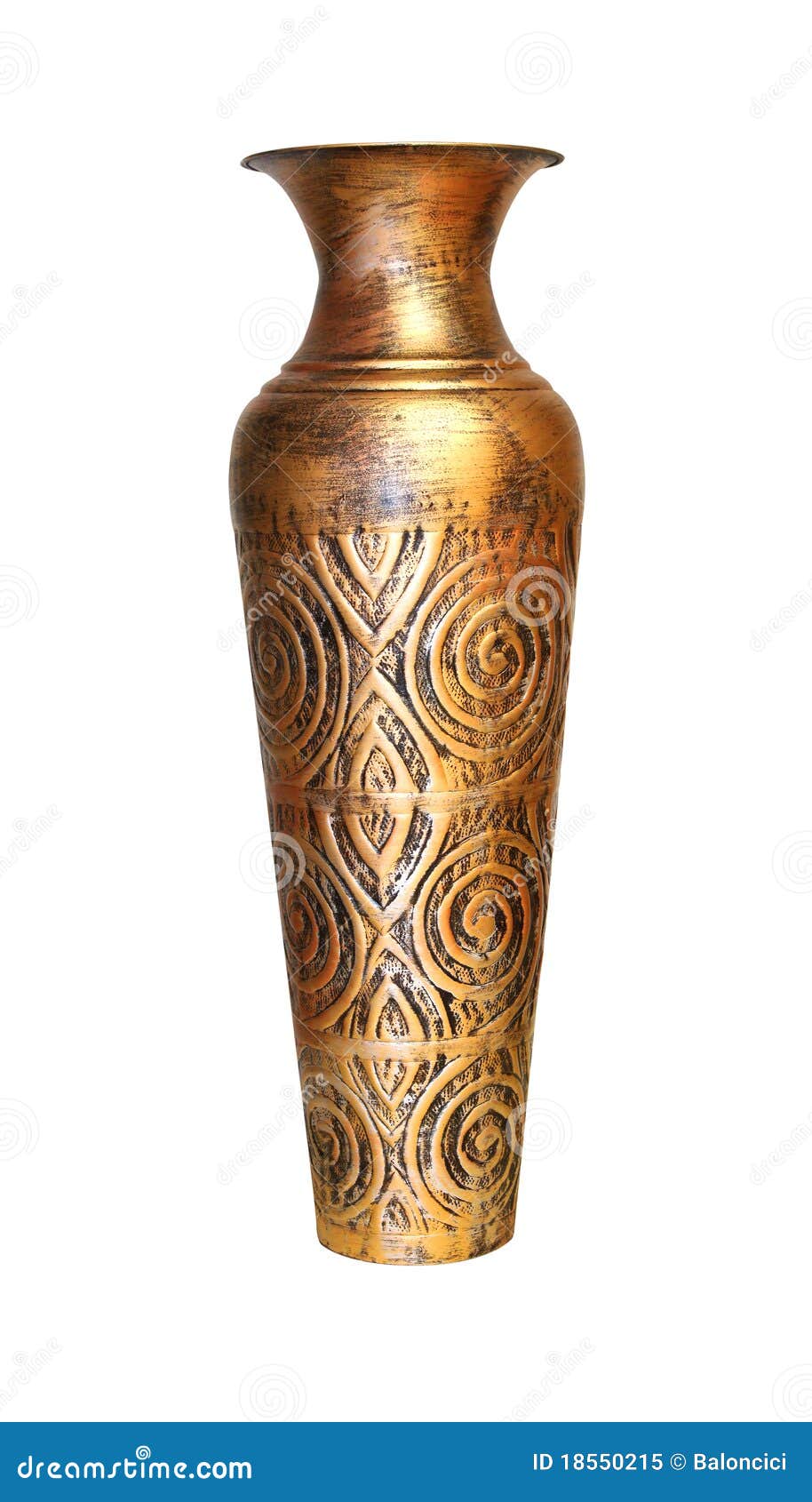Ancient vase stock image. Image of ornament, bronze, object - 18550215