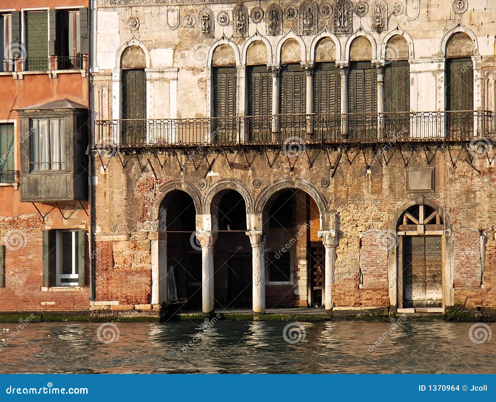 Ancient Venetian Palace stock photo. Image of venice, house - 1370964