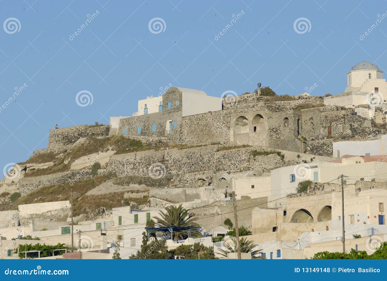Ancient village stock photo. Image of cyclades, ancient - 13149148