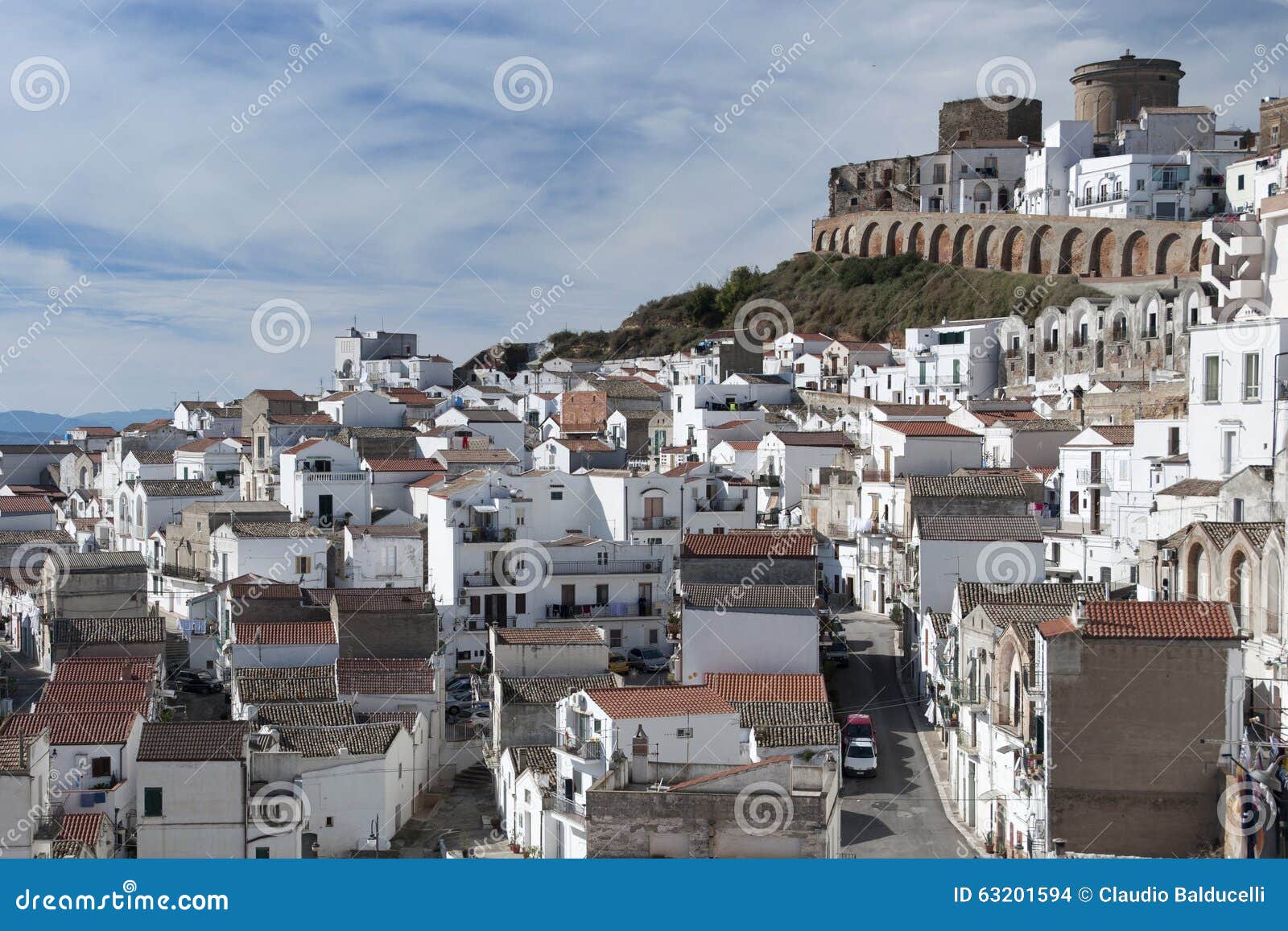 Ancient Village of Pisticci, South of Italy Stock Photo - Image of ...
