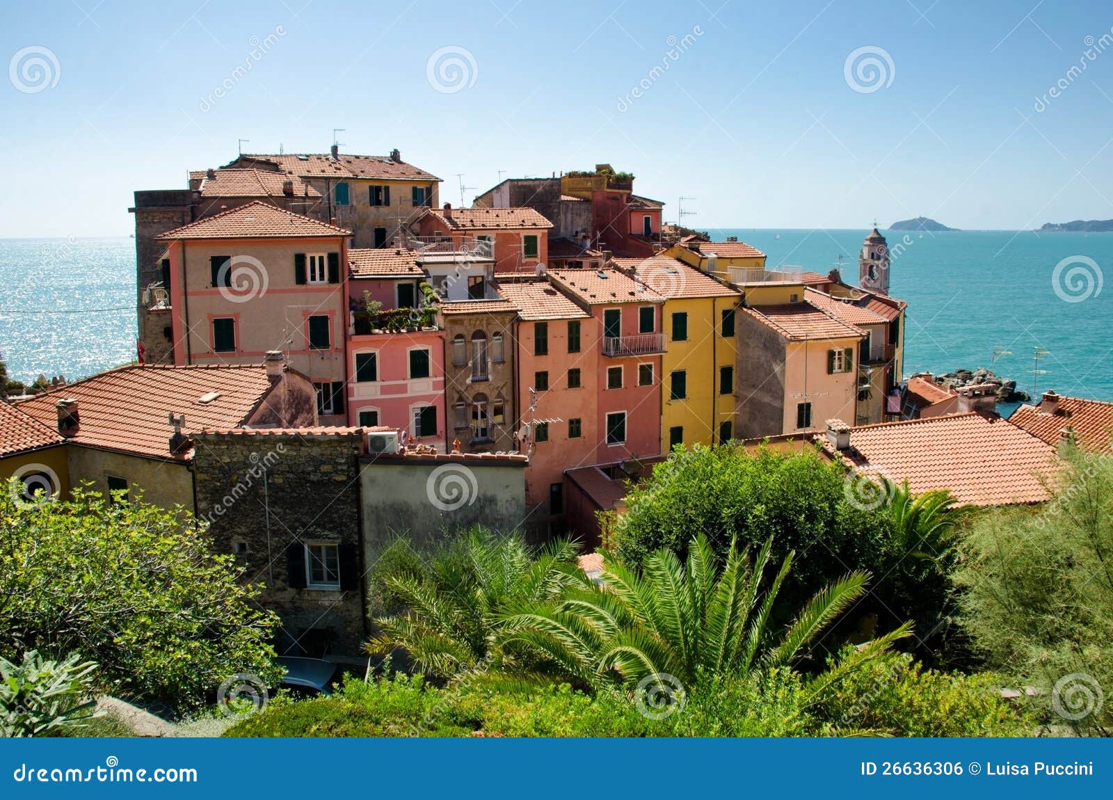 Ancient Village of Tellaro, Italy Stock Photo - Image of liguria, italy ...