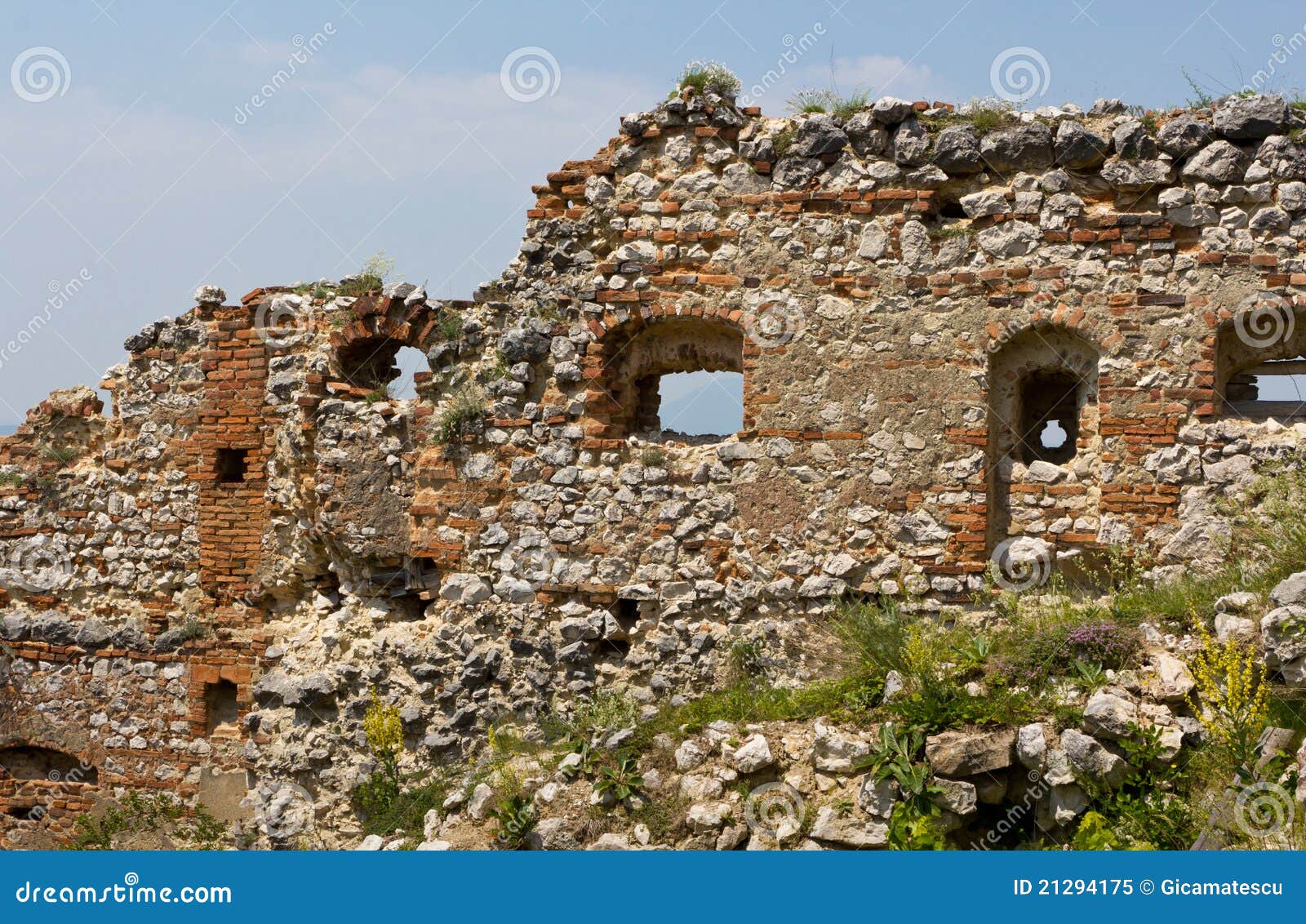 Ancient wall stock image. Image of architect, architecture - 21294175