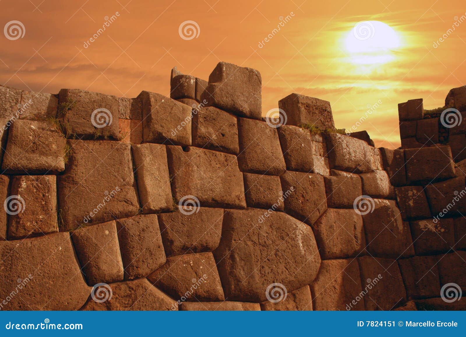 Ancient Wall stock image. Image of architecture, indian - 7824151