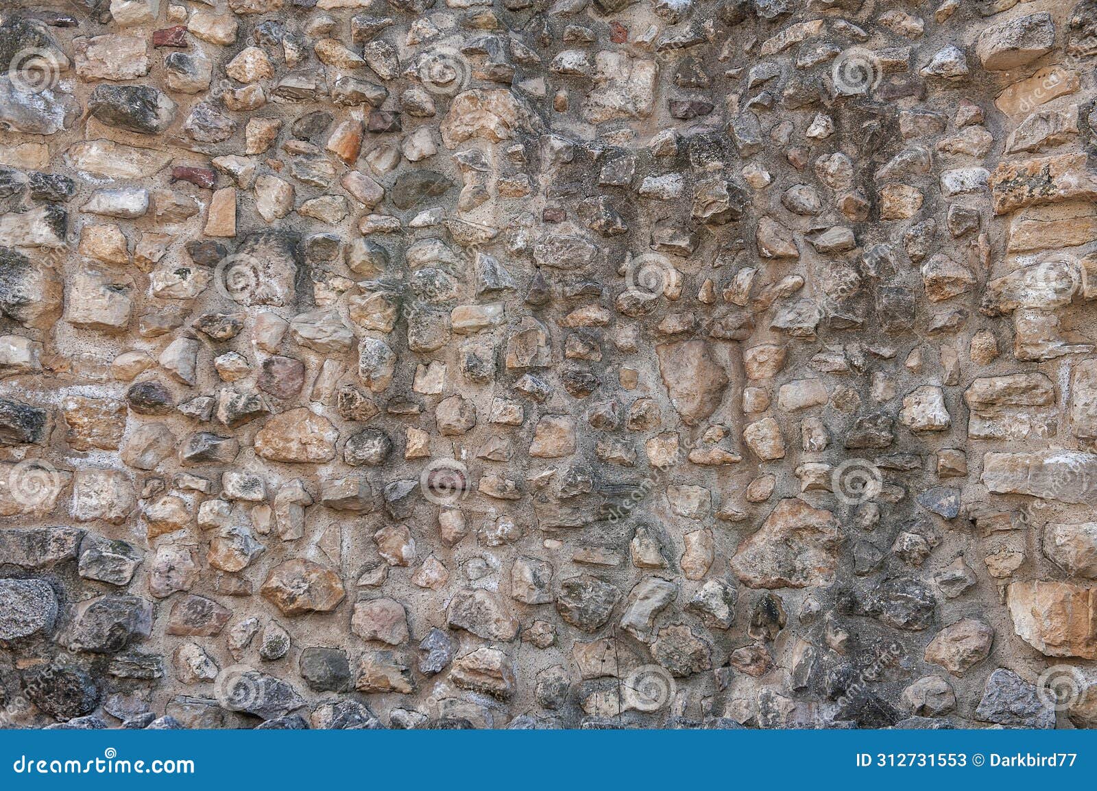 Ancient Wall Background with Old Concrete Bricks Stock Image - Image of ...
