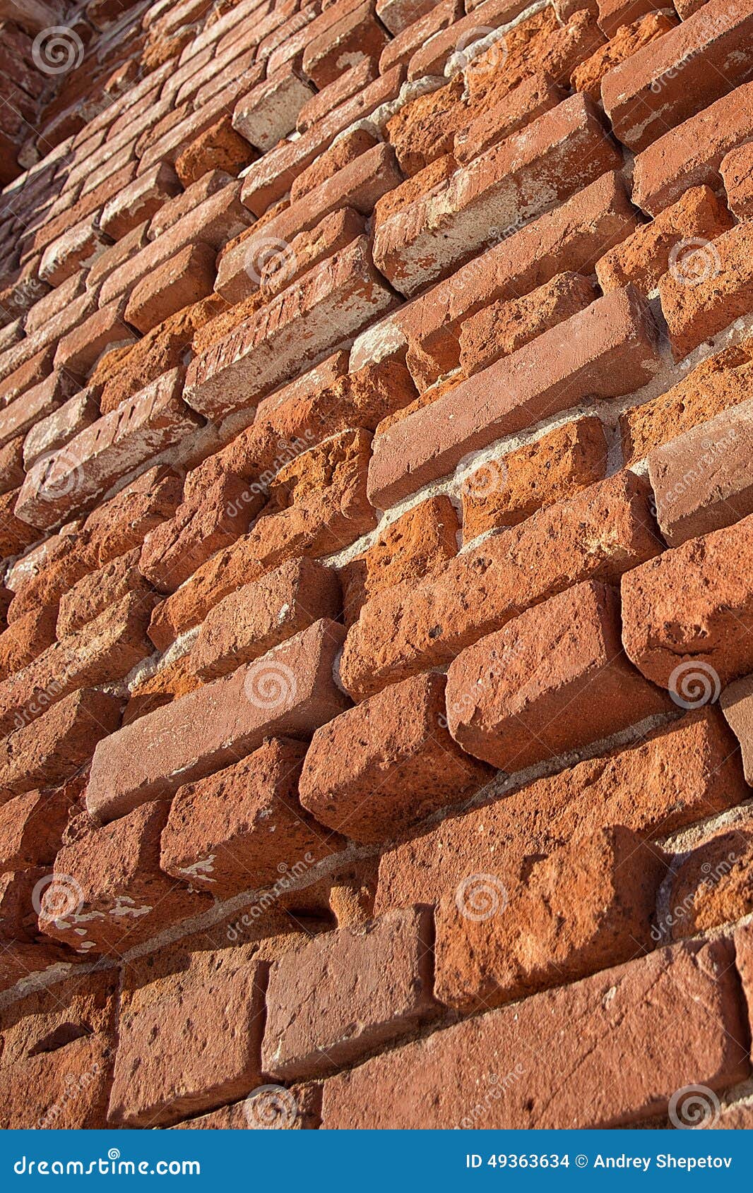 Ancient wall stock photo. Image of brick, century, built - 49363634