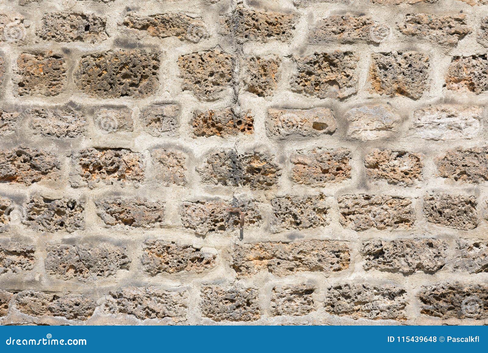 Ancient Wall Built of White Stone Texture Stock Photo - Image of grout ...