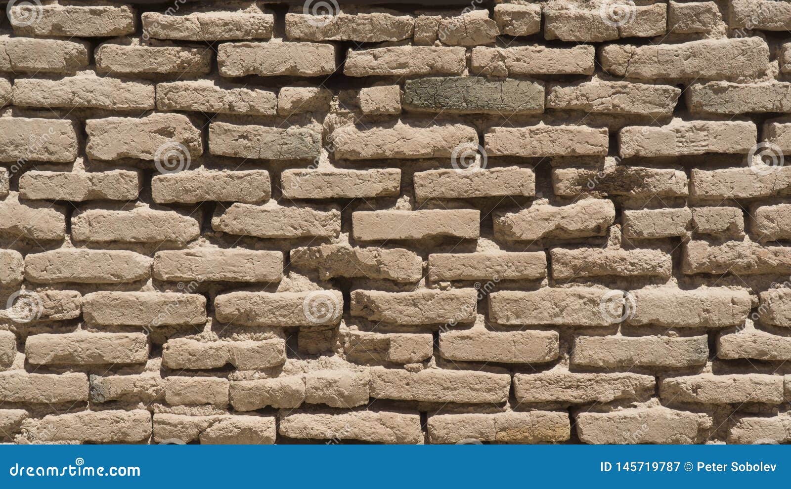 Ancient wall in Iraq stock image. Image of clay, brick - 145719787