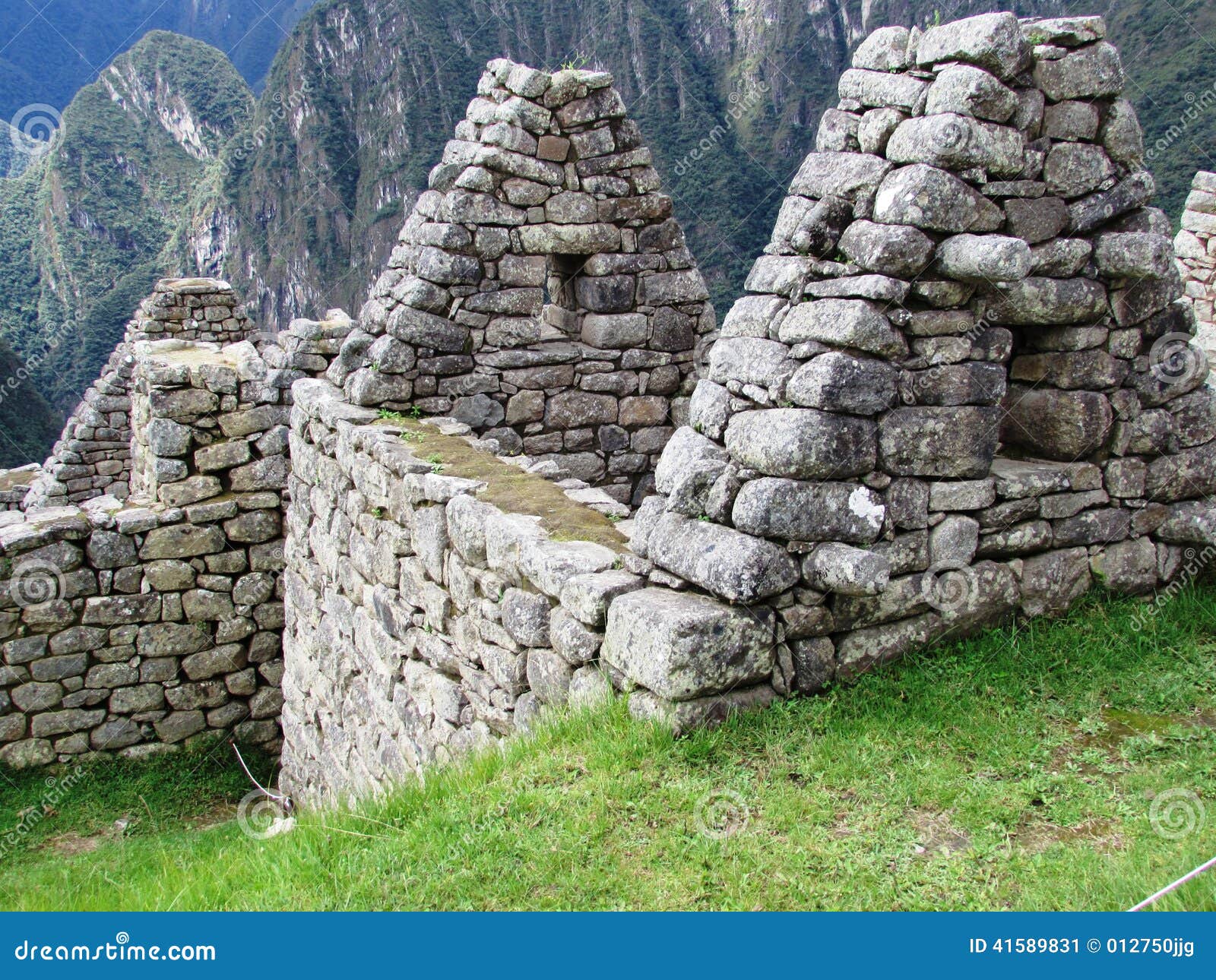 Ancient Wall at Machu Picchu Stock Image - Image of incan, stones: 41589831