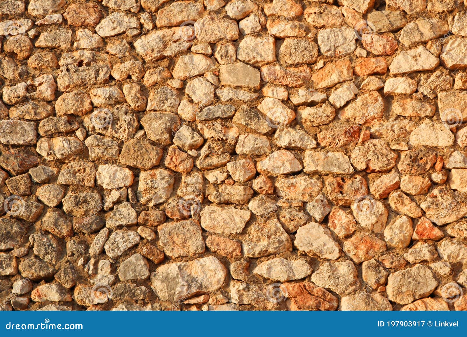 Ancient Wall Made of Small Bricks in Summer Stock Image - Image of ...
