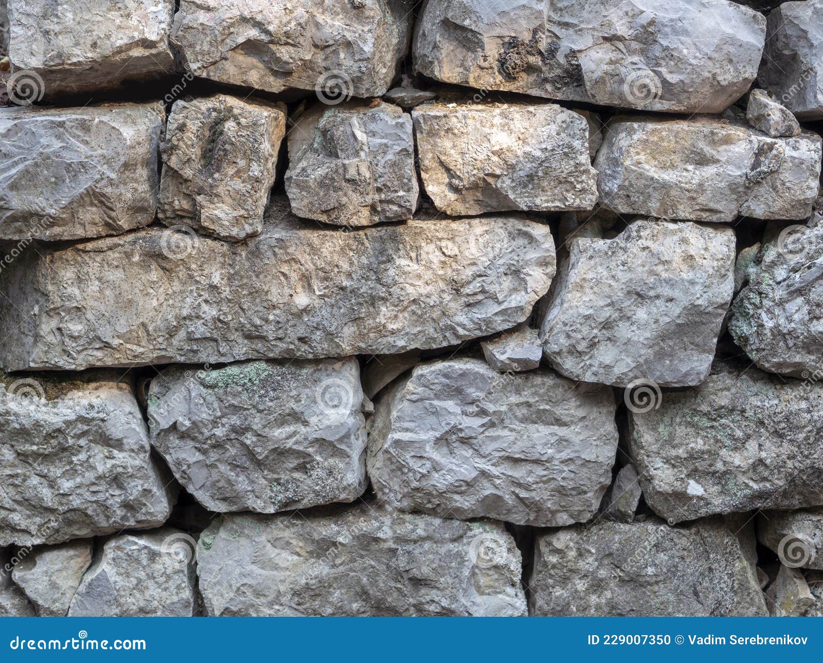 Ancient Wall Masonry from Chipped Granite Blocks. Wall Stone Pattern ...