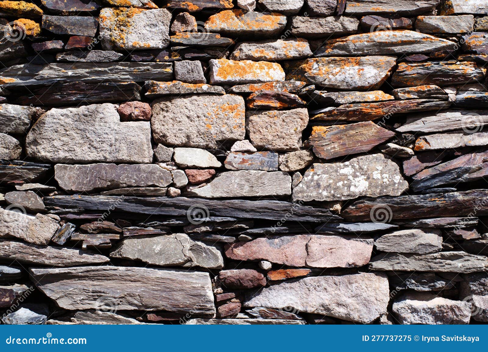 Ancient Wall, Old Laying of Walls from a Stone. Textural Grunge ...