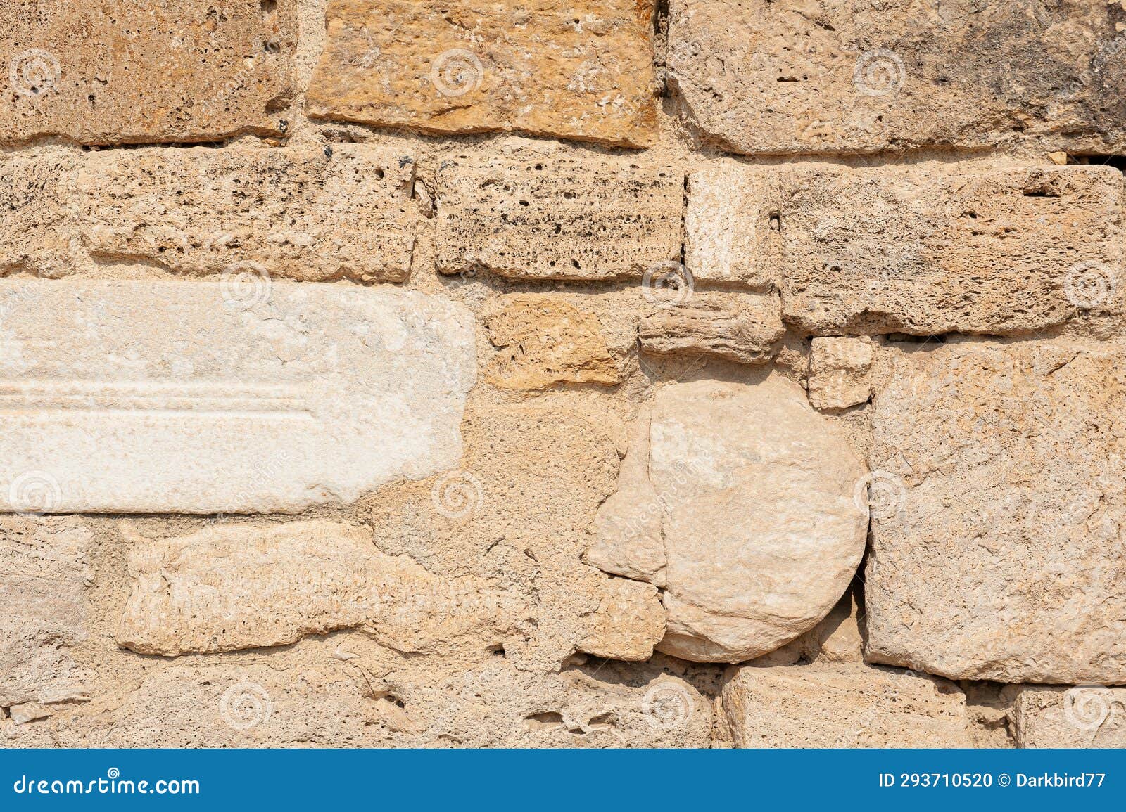 Ancient Wall Texture Background with Old Bricks Stock Photo - Image of ...