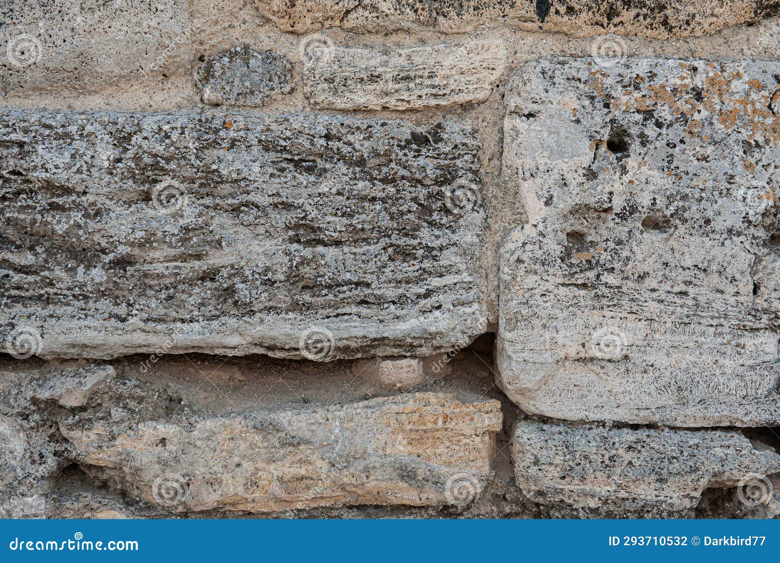 Ancient Wall Texture Background with Old Bricks Stock Photo - Image of ...