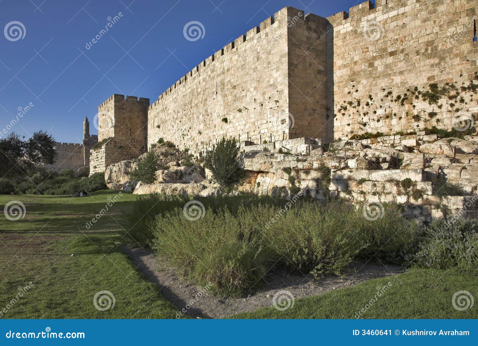 Ancient walls. stock image. Image of place, protection - 3460641