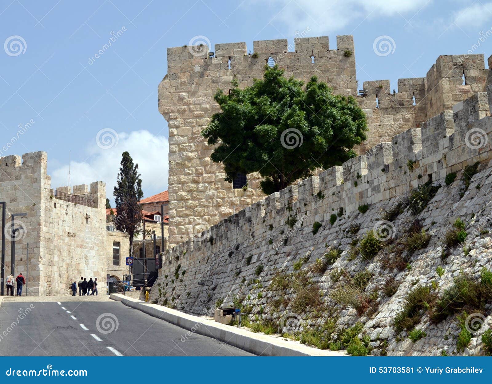 The Ancient Walls of Jerusalem Editorial Photo - Image of ancient ...