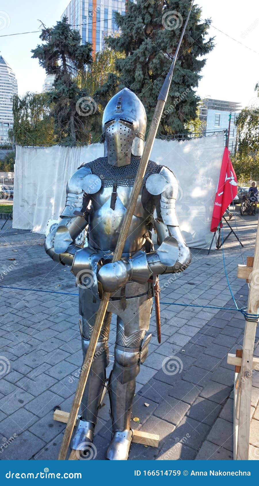 Ancient Warrior Uniforms Knightly Armor. Stock Image - Image of ...