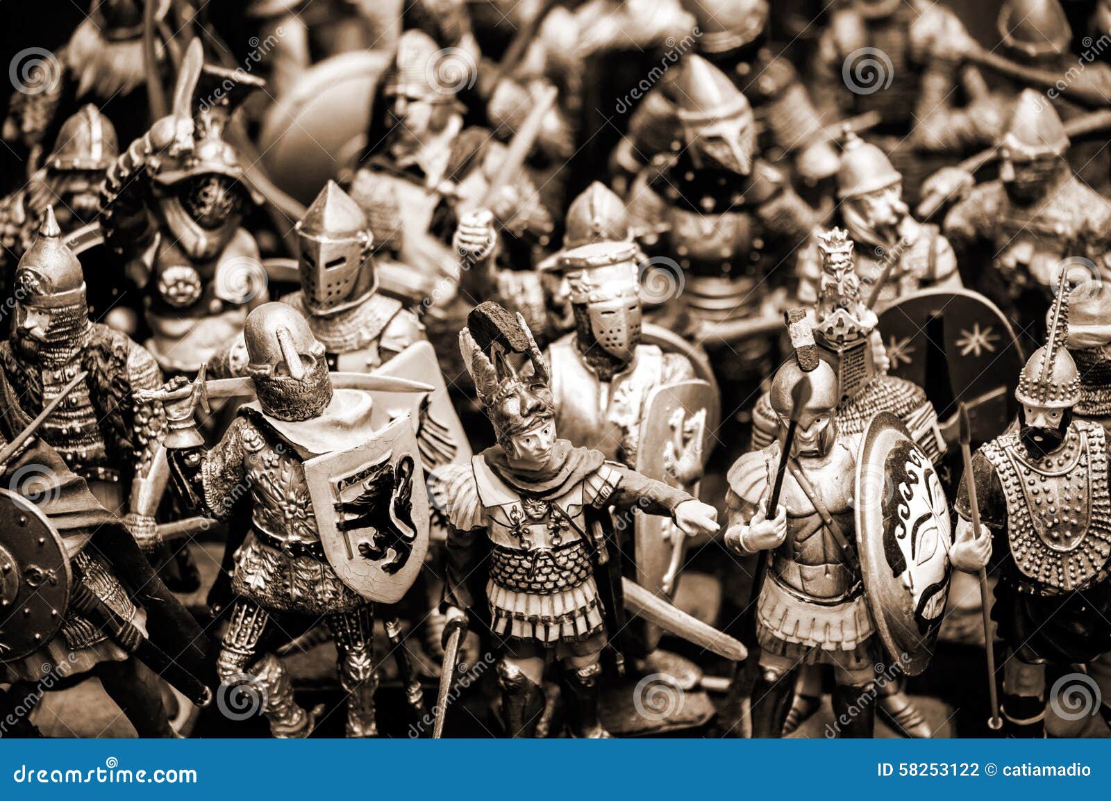 Ancient warriors stock photo. Image of wallpaper, armed - 58253122