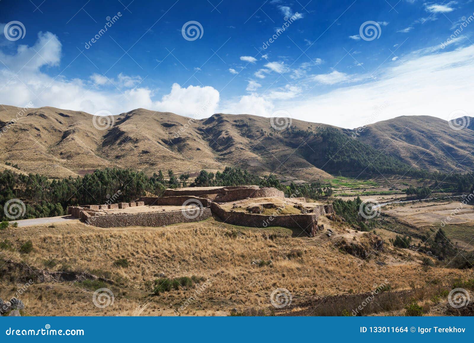 Ancient watchtower stock photo. Image of inca, peru - 133011664