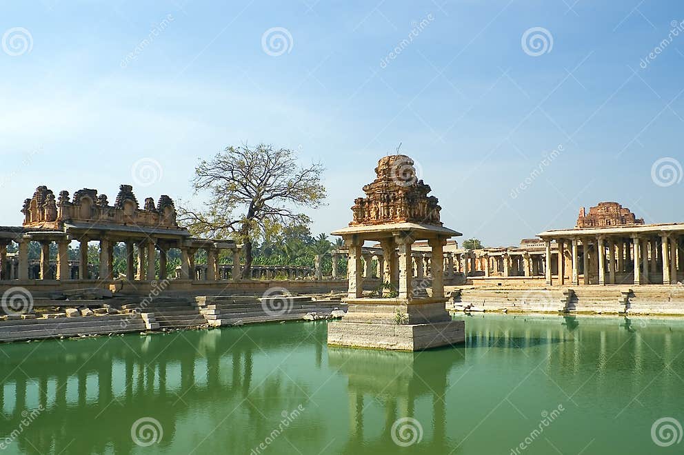Ancient water pool stock photo. Image of krishna, market - 3753734