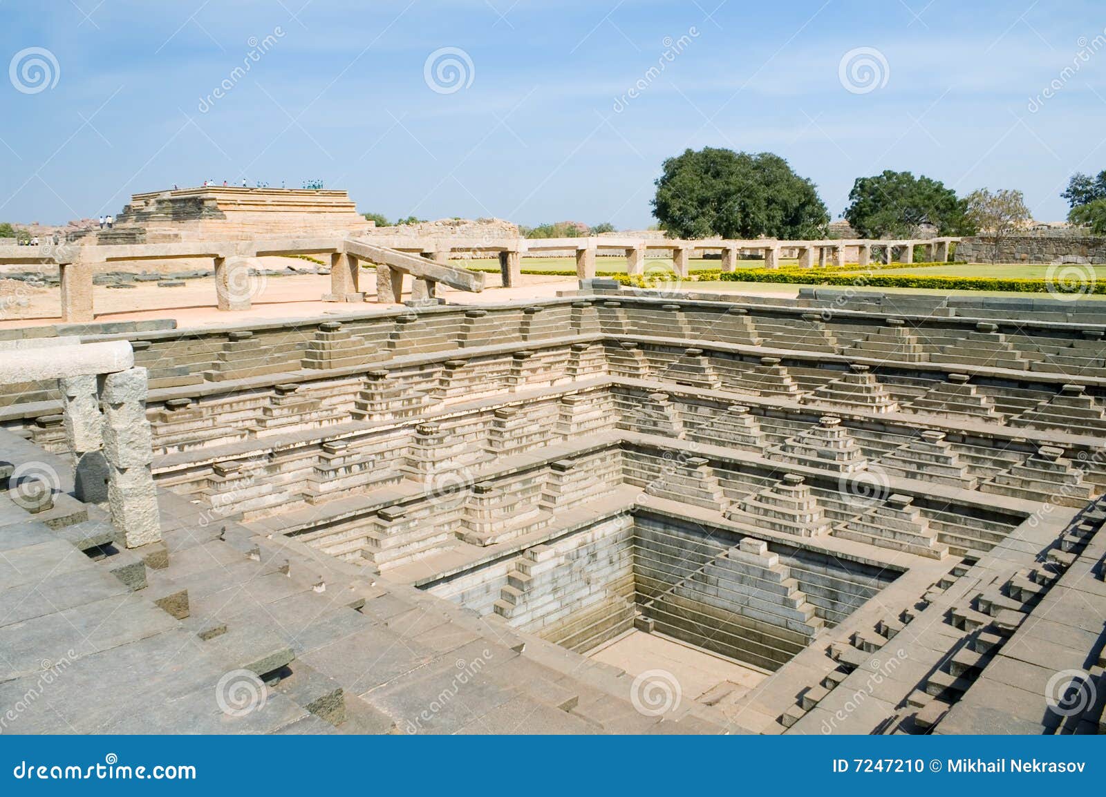 Water Reservoir Of Harappan Civilization Site Royalty-Free Stock ...