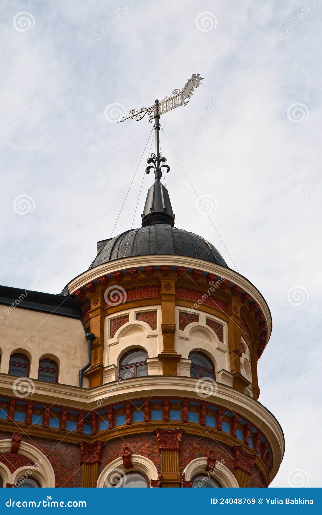 Ancient weather vane stock image. Image of rotates, wind - 24048769