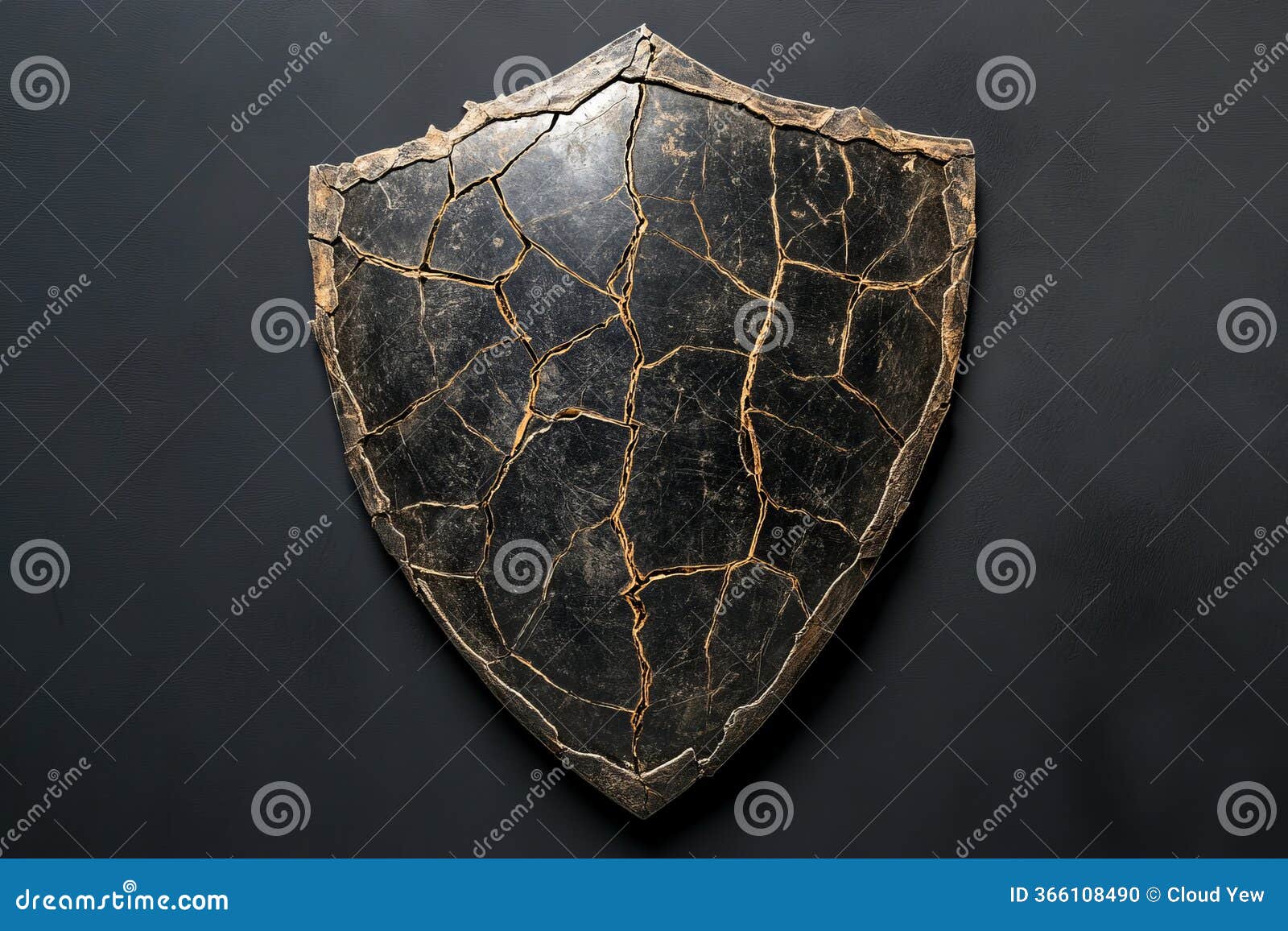 Ancient Weathered Scroll With Cracked Leather Binding On White ...