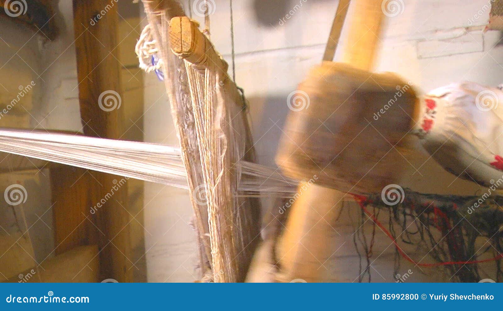 Ancient Weaving Tools stock footage. Video of clay, ancient - 85992800