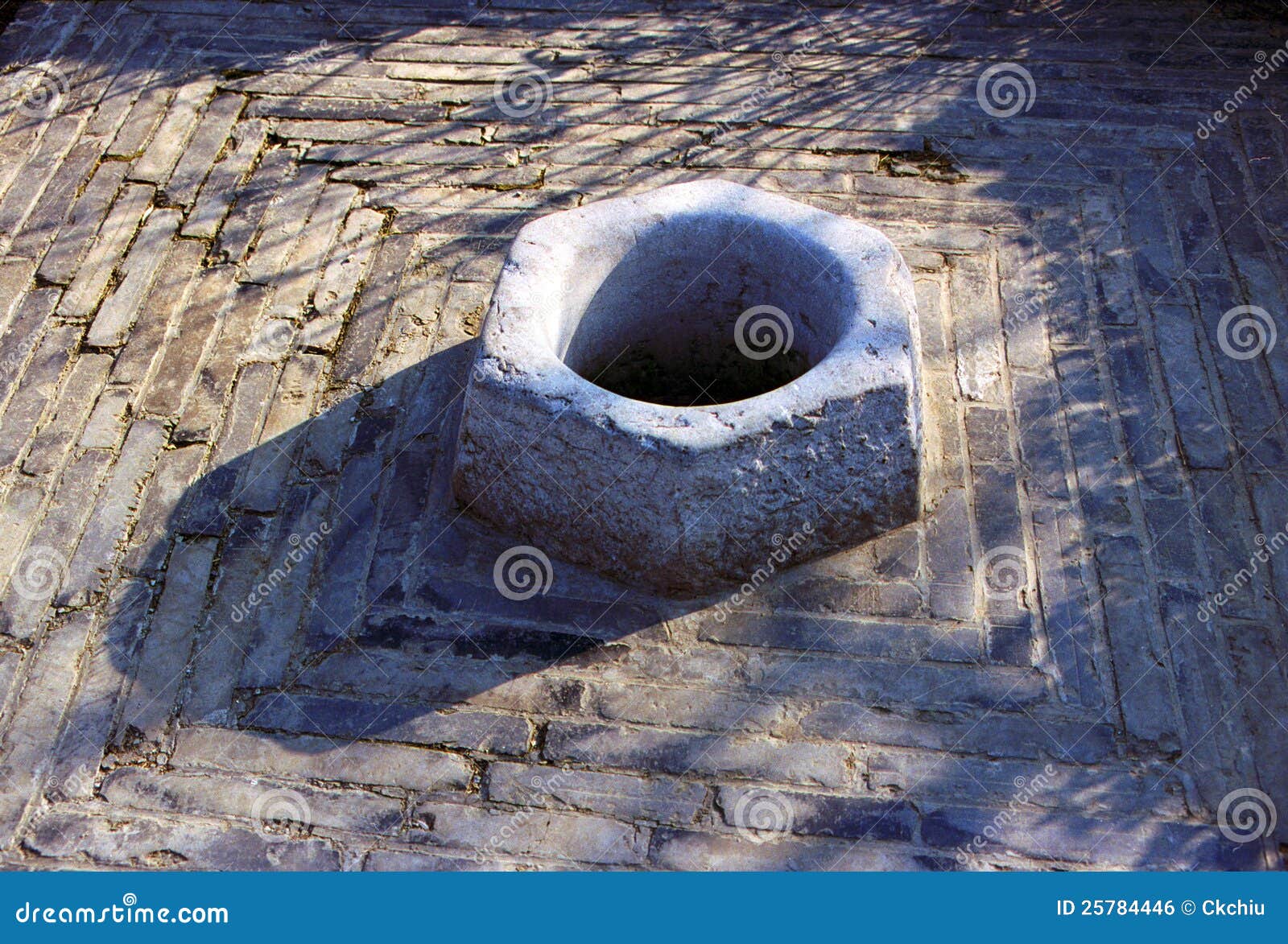 Ancient well stock photo. Image of aqua, yard, brick - 25784446