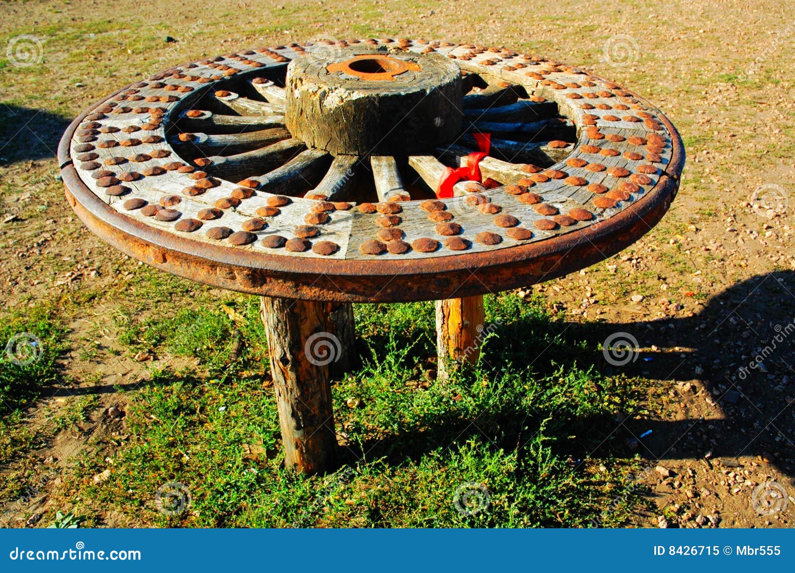 Ancient wheel stock image. Image of produced, china, oldest - 8426715