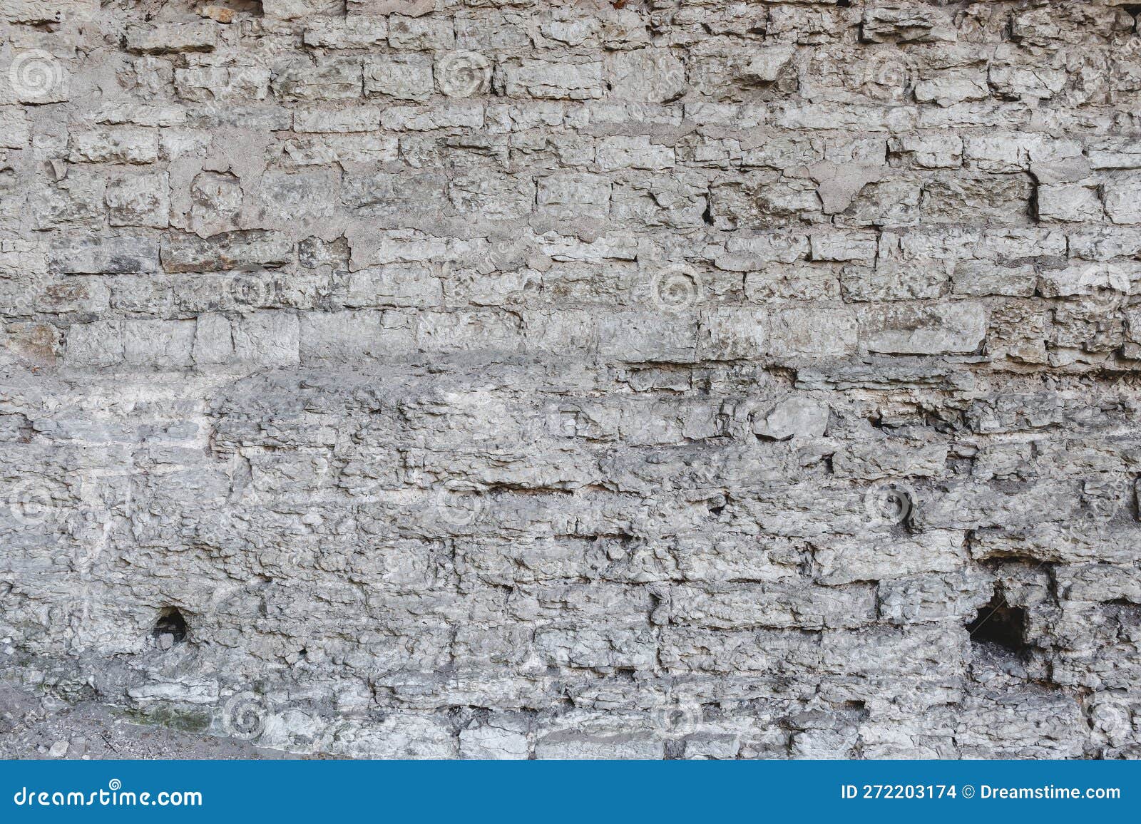 Ancient White Brick Wall. Old Wall Background Stock Photo - Image of ...