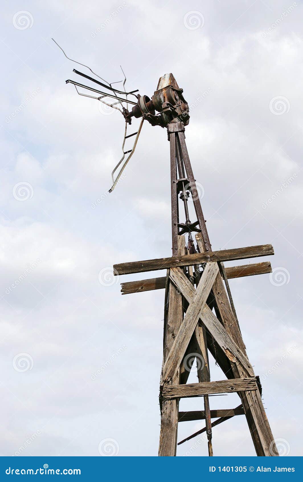 Ancient Windmill stock image. Image of national, weathered - 1401305