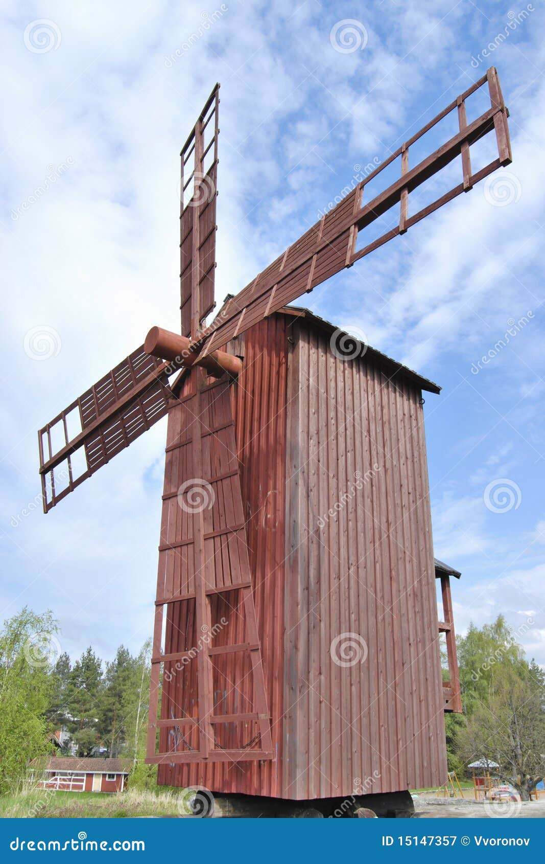 Ancient Windmill stock image. Image of rotate, mill, historic - 15147357