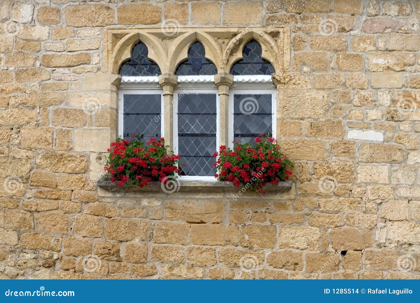 Ancient window stock photo. Image of construction, brown - 1285514