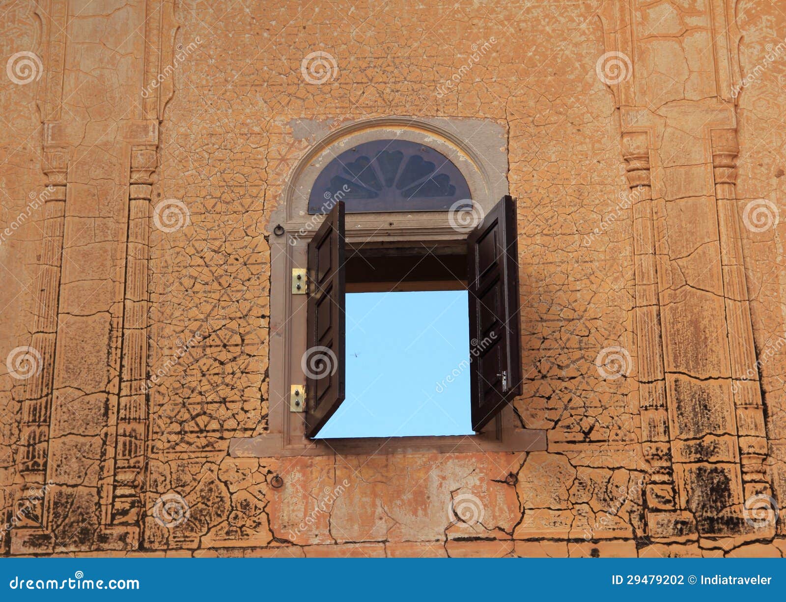 Ancient Window. stock photo. Image of mystical, decorative - 29479202